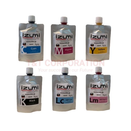 Izumi CMYKKG 6 Pack 100ml Sublimation Ink